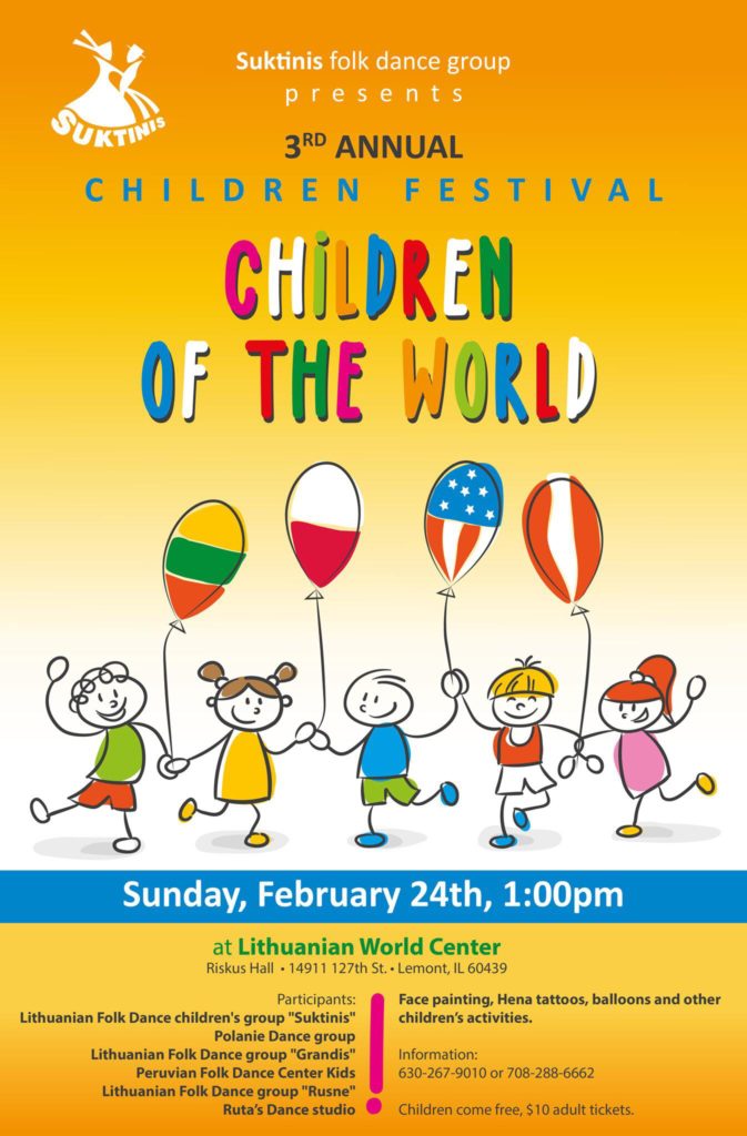 3rd Annual Children’s Festival: Children of the World – Lithuanian ...