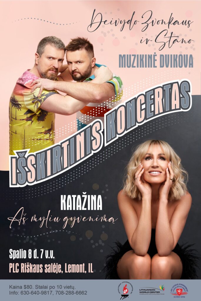 Concert: Katazina, Deividas Zvonkus & Stano – Lithuanian World Center