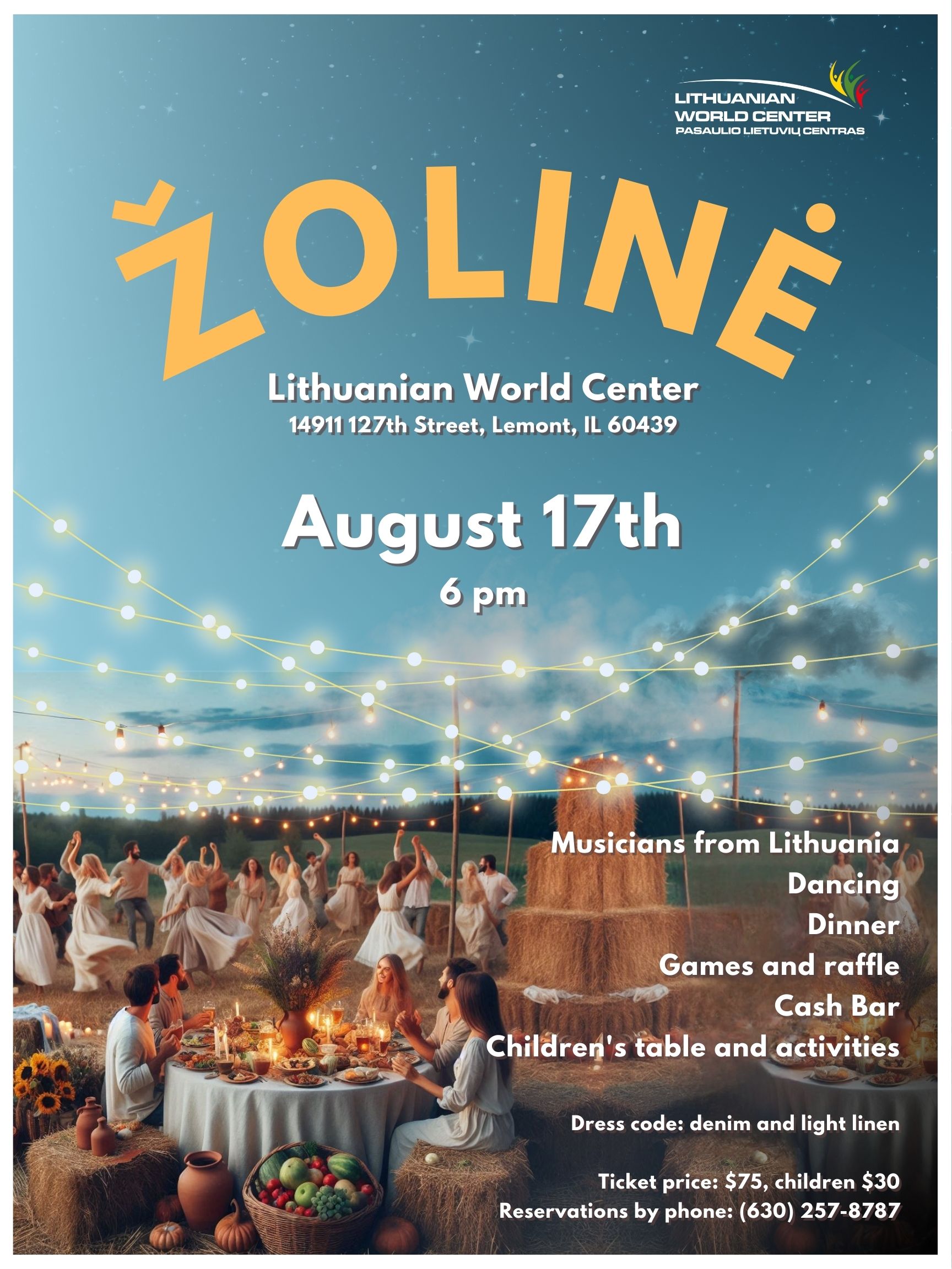 Lithuanian World Center Traditional "Žolinė" | Lithuanian World Center
