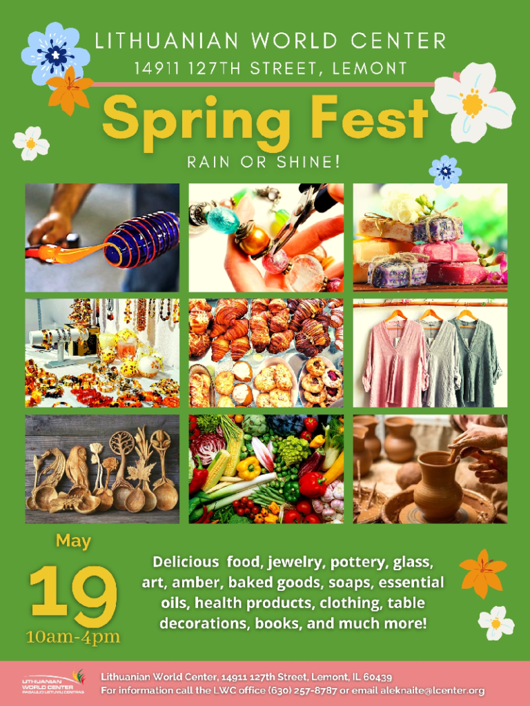 Lithuanian World Center 2024 Spring Fest – Lithuanian World Center