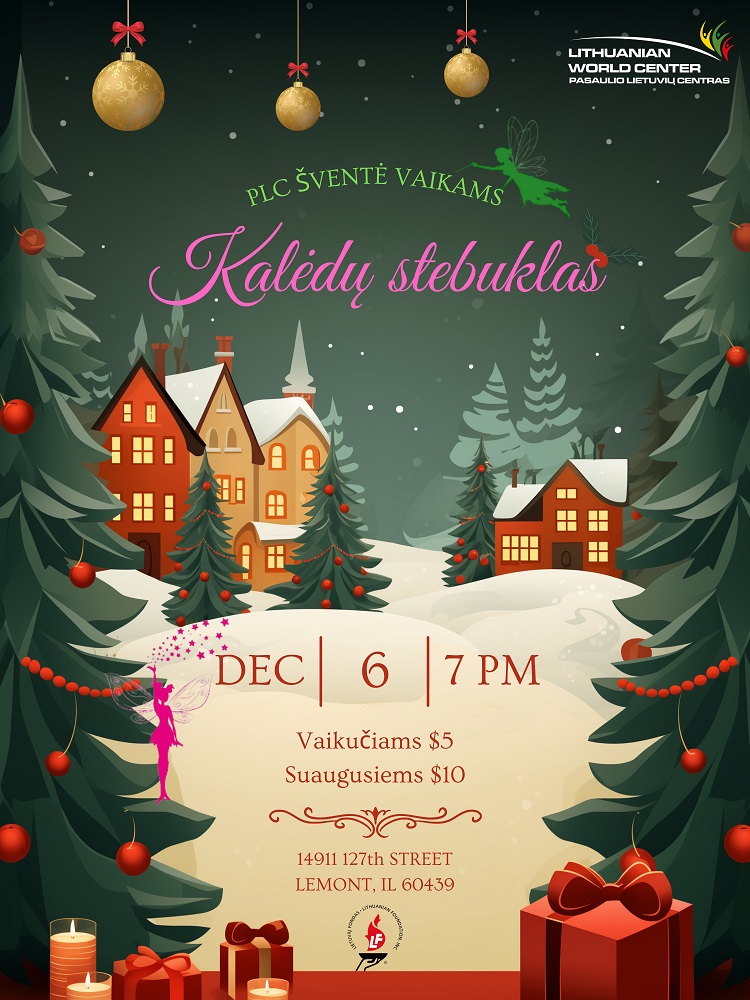 Lithuanian World Center 2024 “Christmas Miracle” Celebration for ...